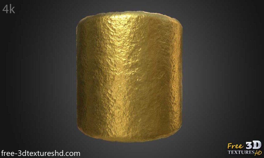 Gold Raw seamless 3D Texture PBR material High Resolution Free Download ...