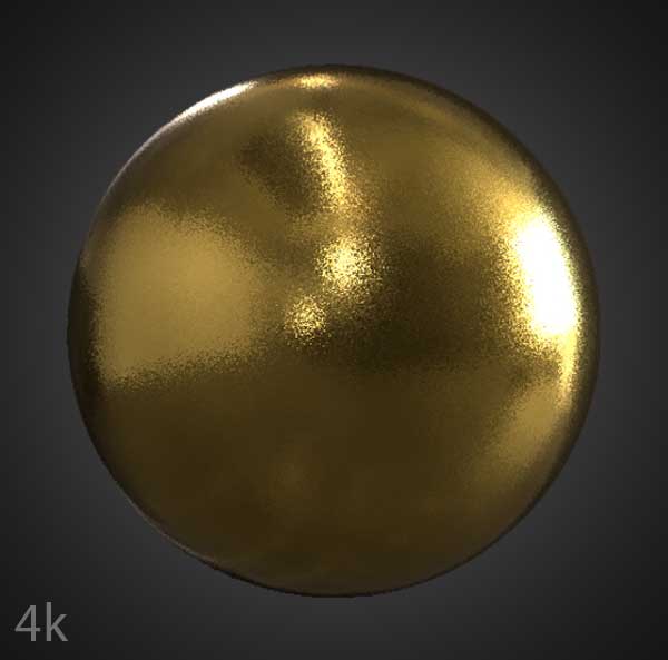 Gold powder coated 3d Texture PBR High Resolution 4k Free