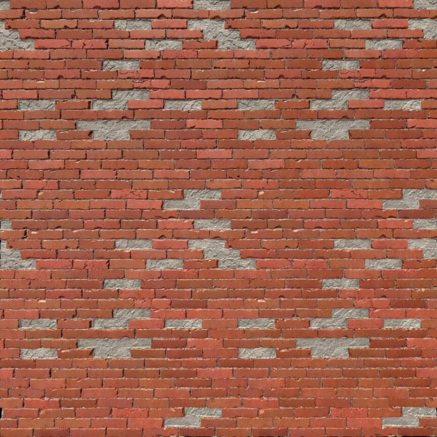 Old Brick wall with unstack brick 3D Textures PBR High Resolution Free ...