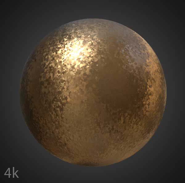 Galvanized Copper PBR Texture 3D Seamless High Resolution Free Download ...