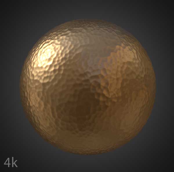 Hammered Copper Pbr Textures 3d Seamless High Resolution Free Download