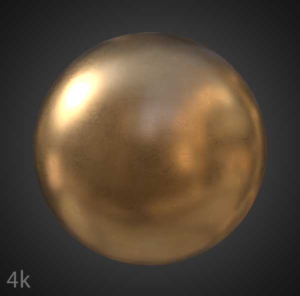 Natural Copper PBR Texture 3D High Res 4k Free Download