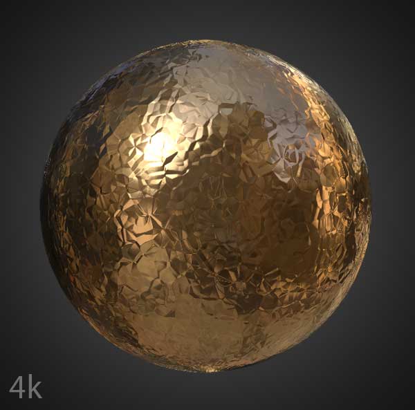 Metallic Copper Paper PBR Texture 3D Free Download 4k