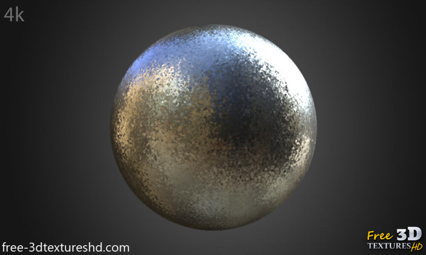 Aluminium Metal Galvanized 3D texture PBR High-Resolution Free Download ...
