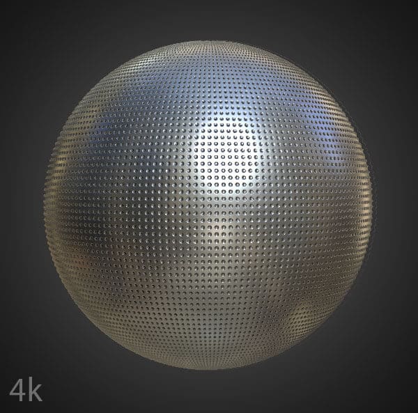Aluminium Metal Panel 3D Texture PBR High Res HD 4k Free