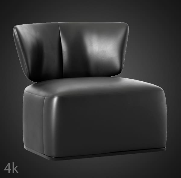 Amoenus Armchair 3d model CCO License Free Download