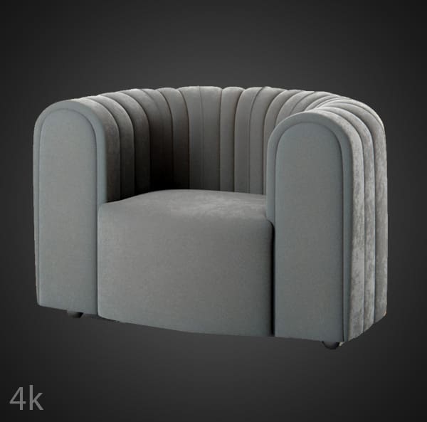Core Armchair 3d model CCO License Free Download