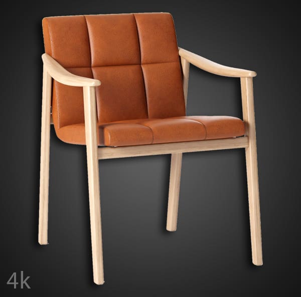 Fynn Chair Minotti 3d Model CCO License Free Download