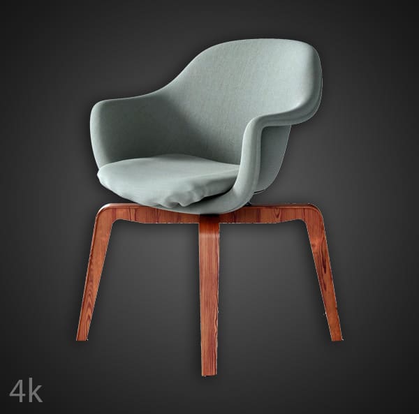 Luta Chair By B&b Italia 3d Model Free Download CCO License - Free 3d ...