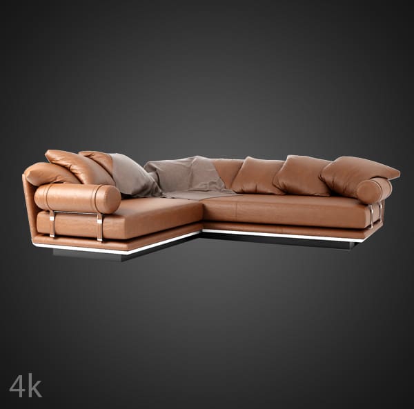 Noonu Sofa italia 3d model CCO License Free Download