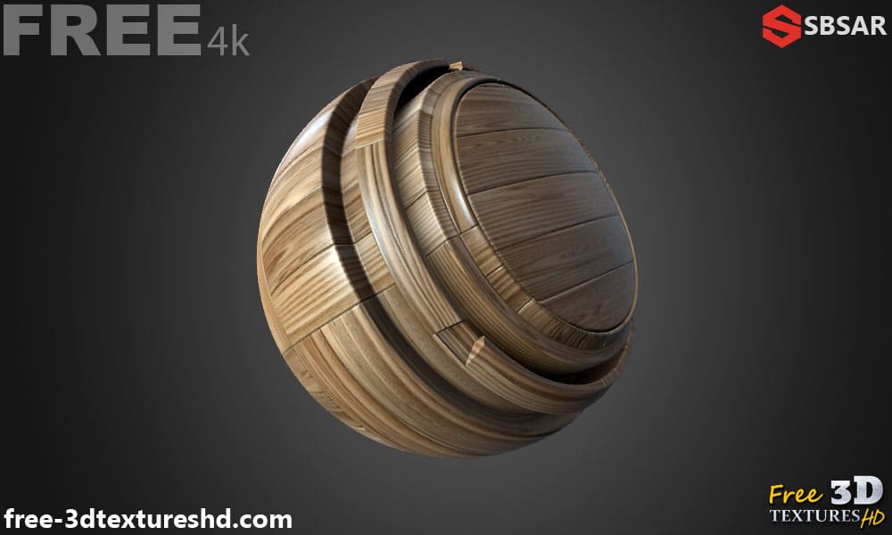 Wood Floor Parquet Basket Square Style PBR Textures Generator Substance ...