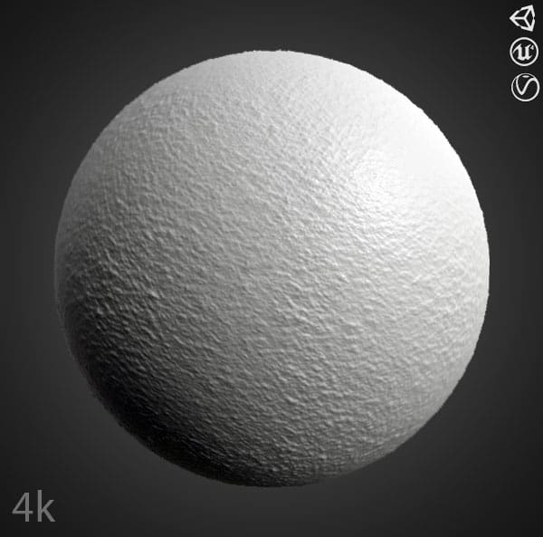Plaster Wall Texture PBR Substance Sbsar Free Download High Res 4K
