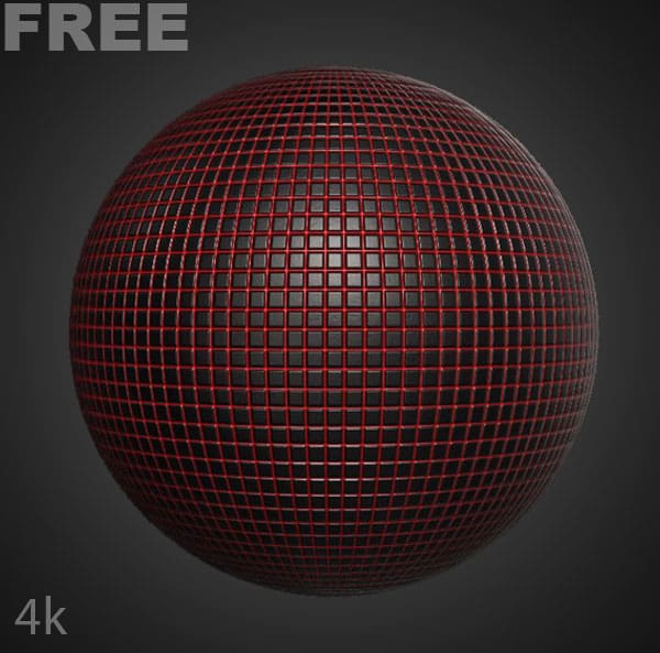 Plastic Grid Generator PBR Texture 4K Substance SBSAR free