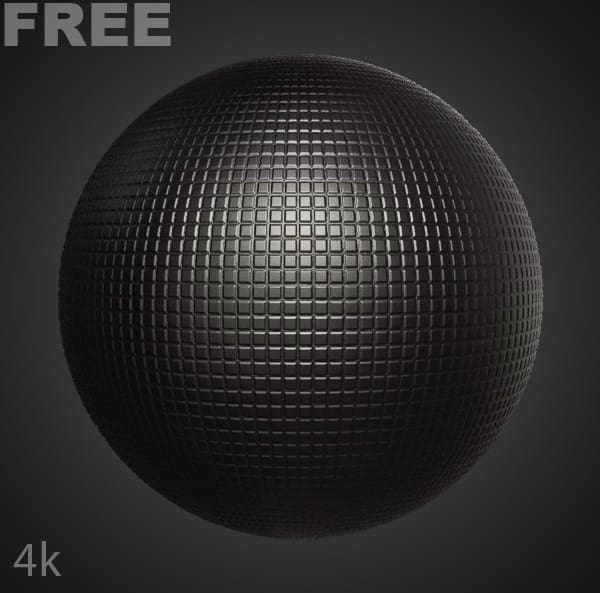 Square Rubber Plastic 3D Texture Substance SBSAR 4K Free