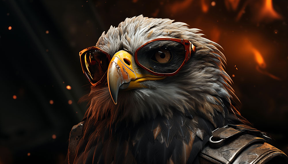 Eagle pilot HD wallpaper 4K free download for Desktop laptop Phone
