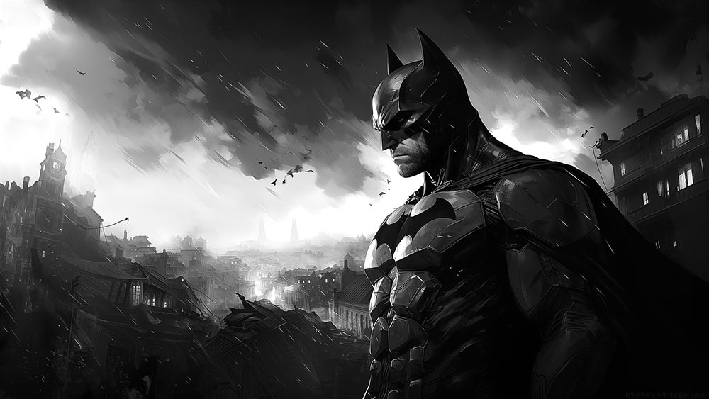 Batman Comic Art Wallpaper 4K HD free download Background UltraHD for ...