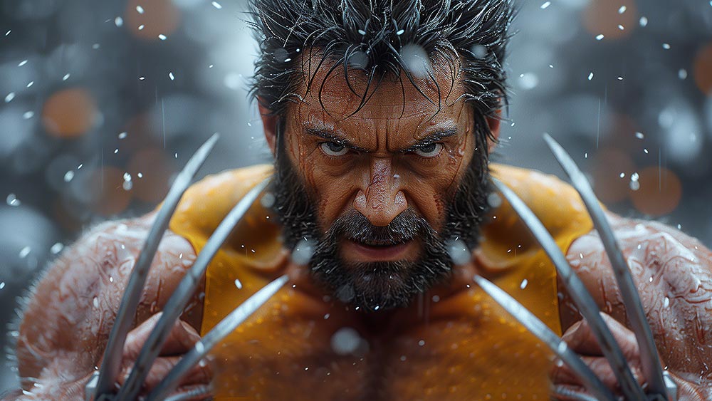 Wolverine in the Snow Wallpaper 4K HD free download Background for PC ...