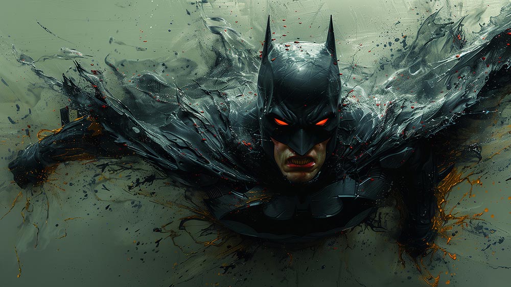 DC Batman Fan Art Wallpaper HD 4K Background POSTER free download ...