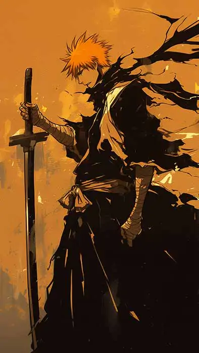 Ichigo Bankai Wallpaper 4K - Bleach Shinigami HD Free