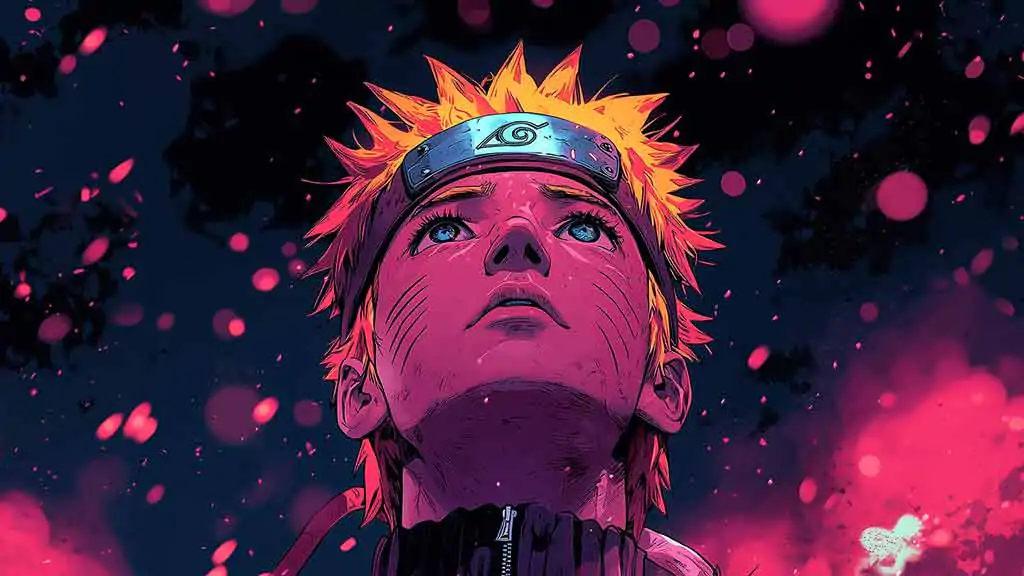 Naruto Chakra Flow 4K Wallpaper | Anime Desktop Background