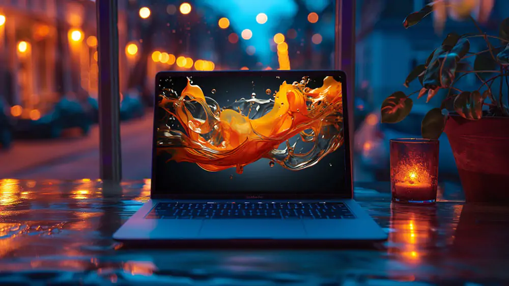 Abstract Liquid Fire in motion Ultra HD 4K wallpaper background for ...