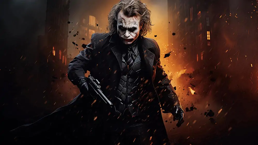 The Joker in Gotham Wallpaper 4K HD free download Background UltraHD ...